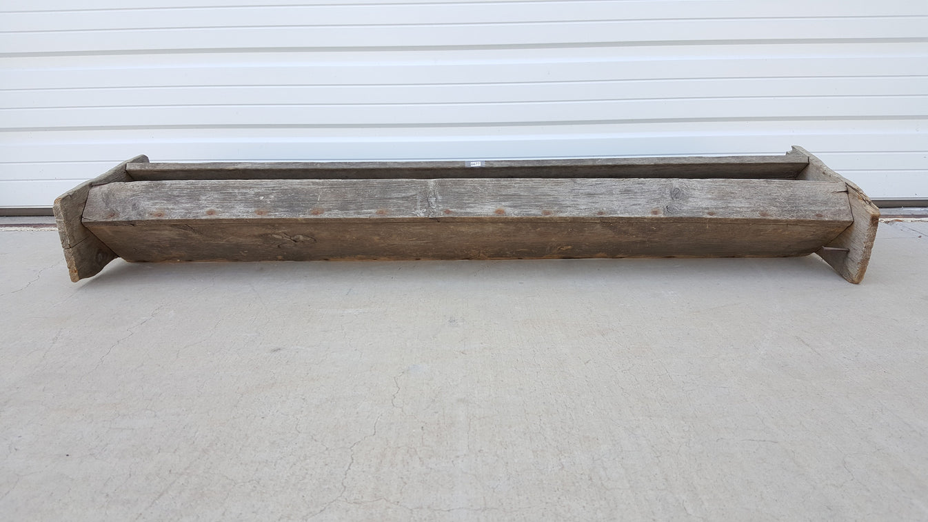 Primitive Wooden Trough – Antiquities Warehouse of Grand Traverse