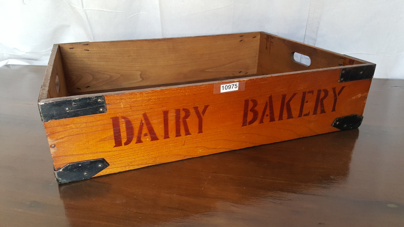Dairy Bakery Crate – Antiquities Warehouse of Grand Traverse