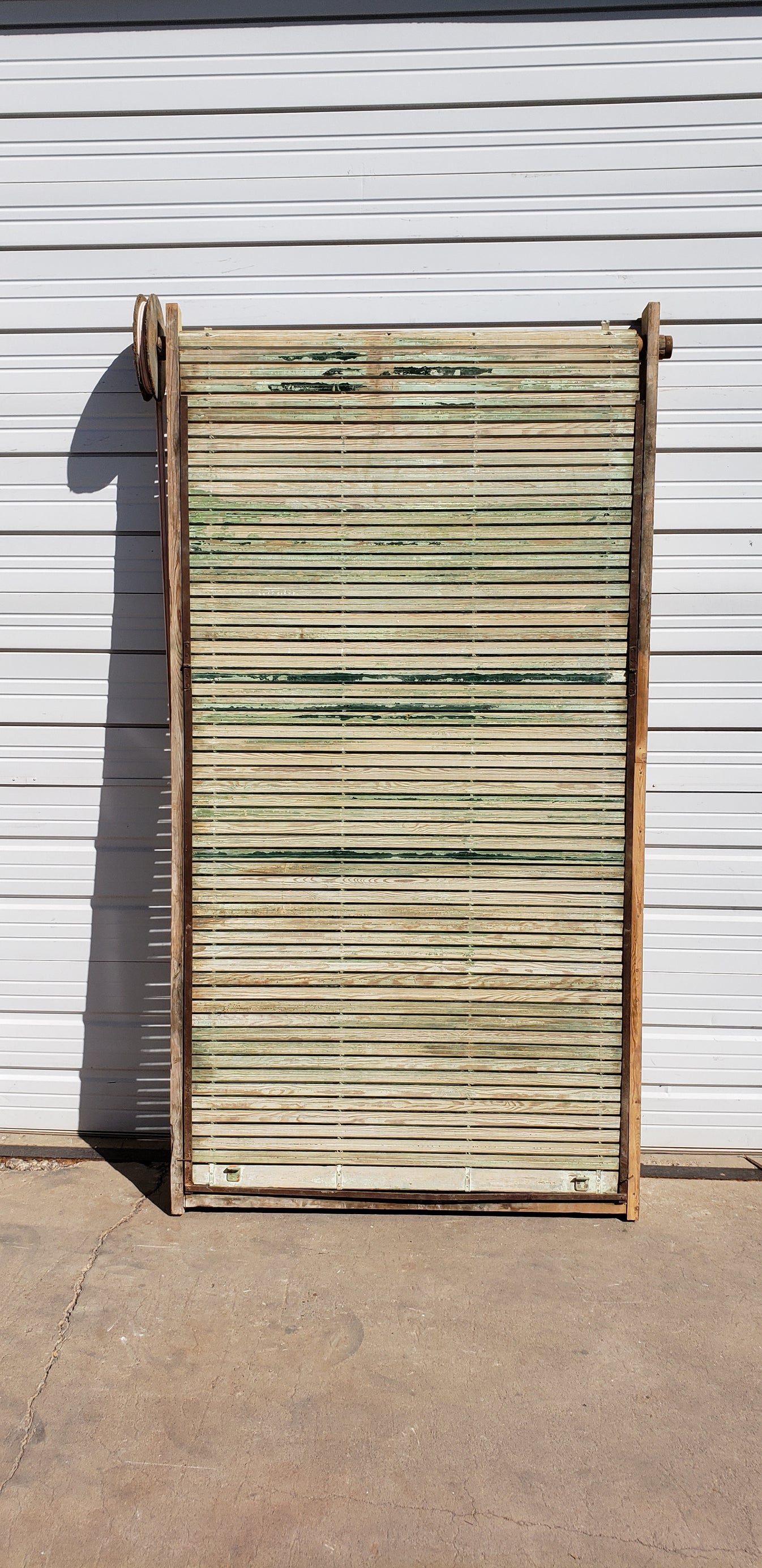 Wood Roll Down Shutters – Antiquities Warehouse of Grand Traverse
