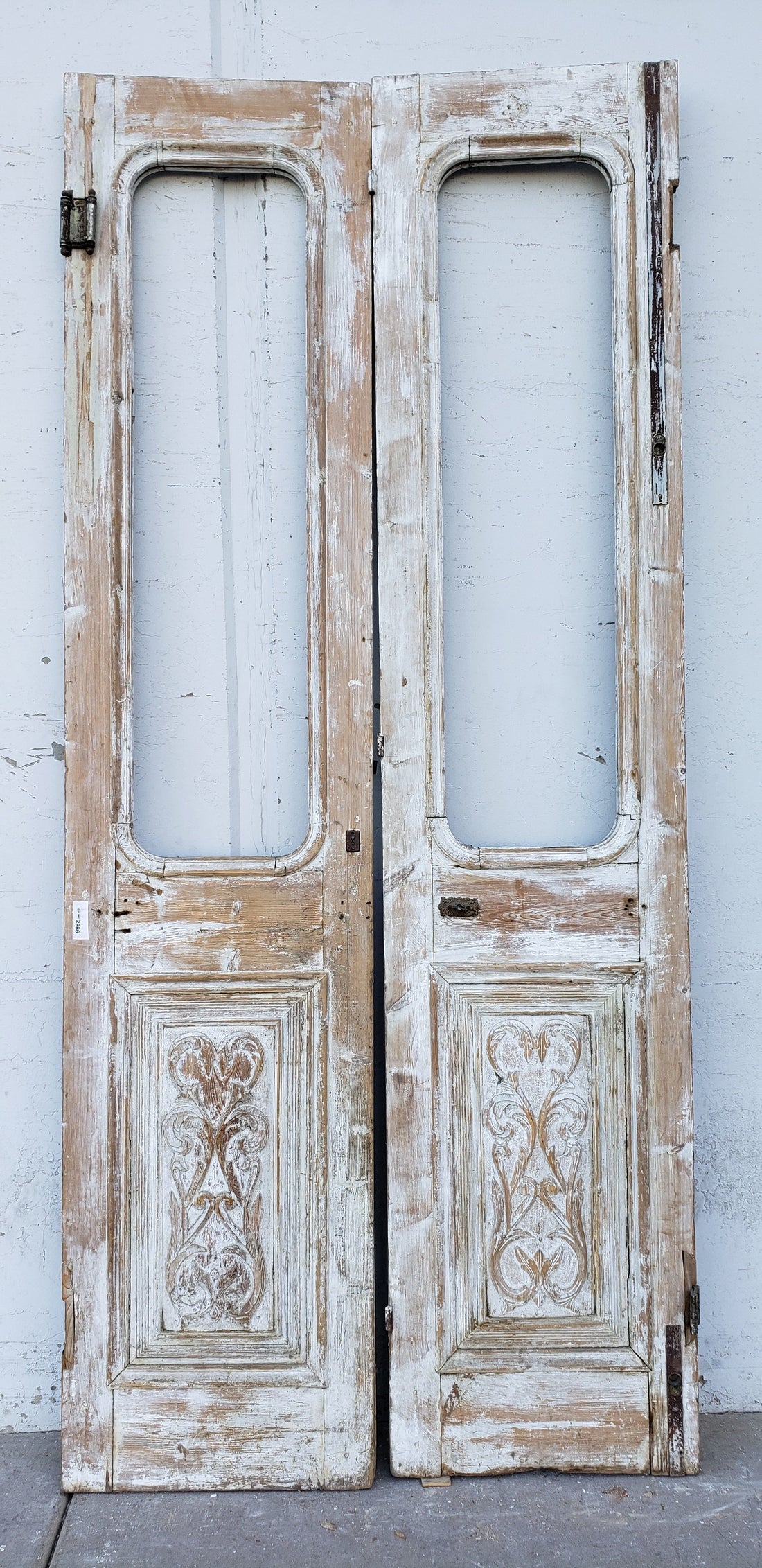 Pair of Single Lite Carved Doors (No Glass) - 30% OFF – Antiquities ...
