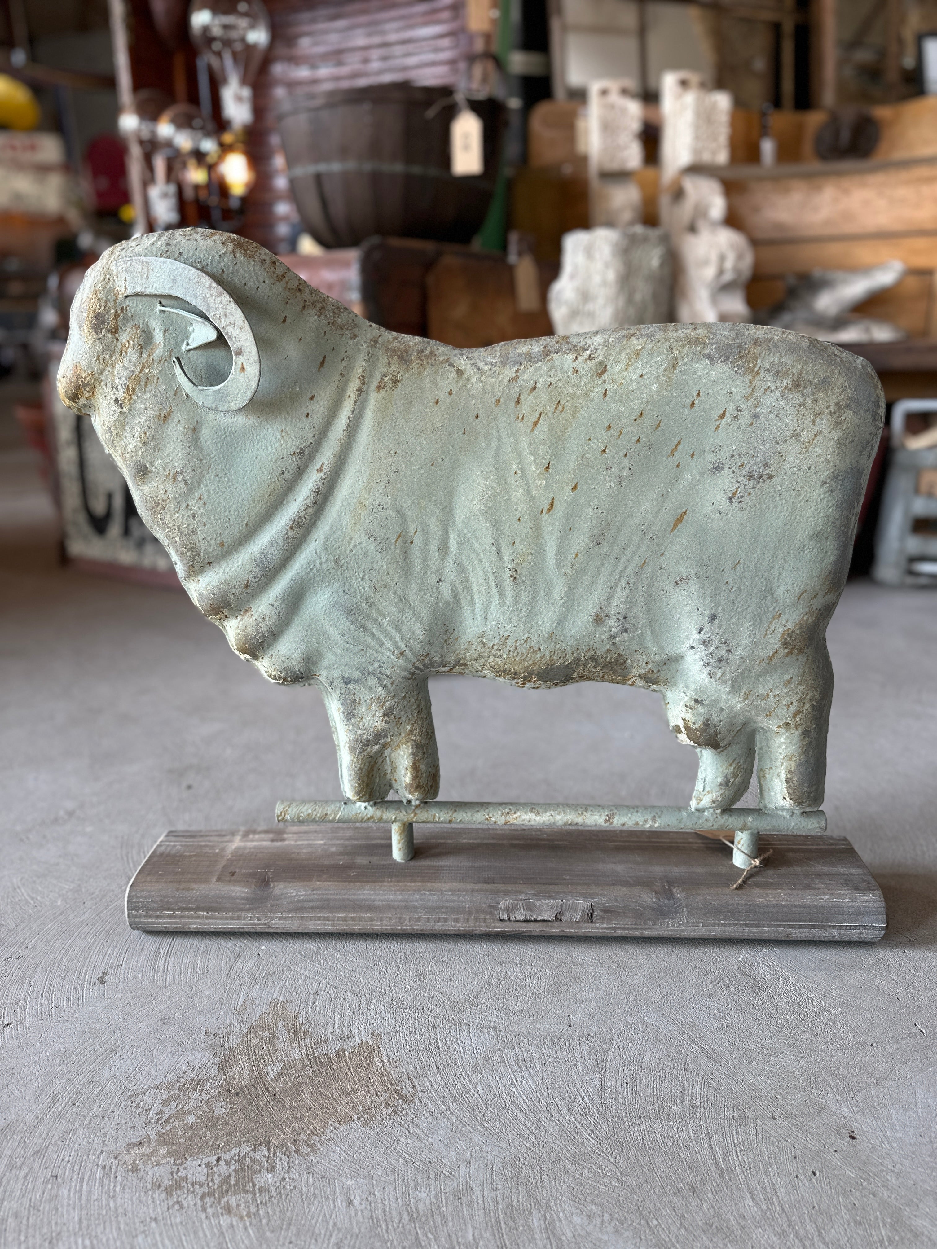 Sheep Weathervane – Antiquities Warehouse of Grand Traverse