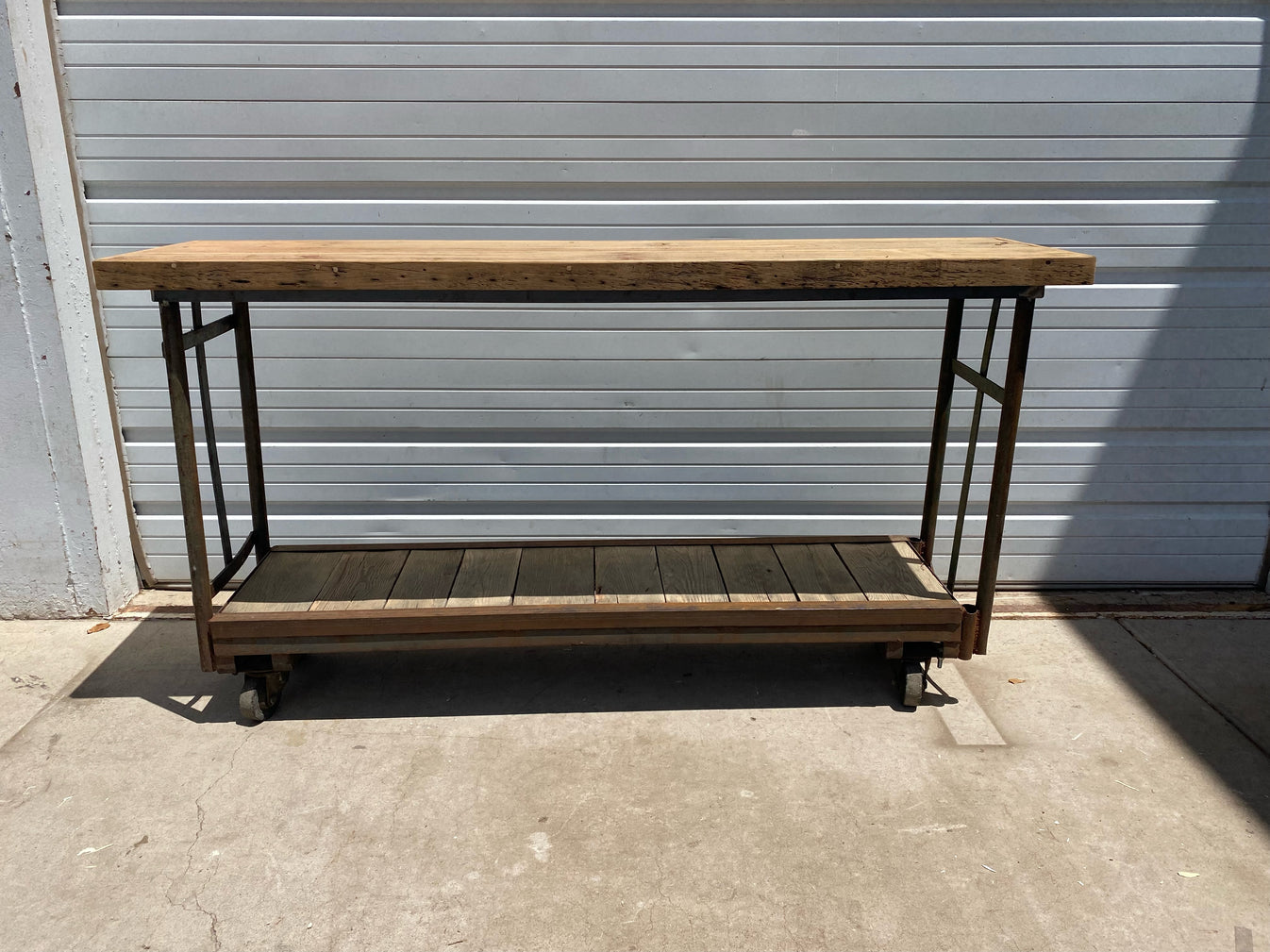 Repurposed Luggage Trolley Console Table – Antiquities Warehouse of ...
