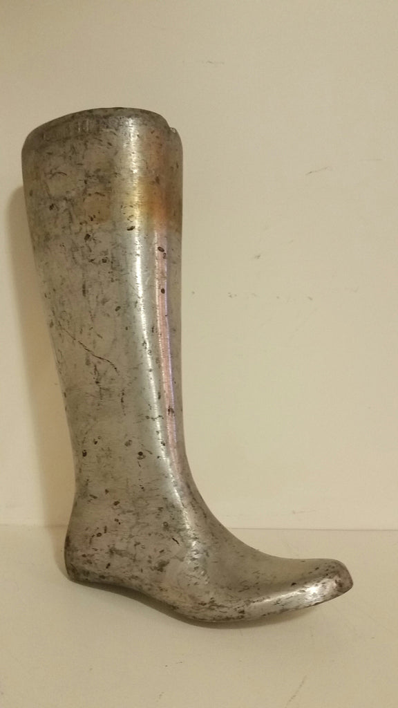 Industrial Metal Tall Boot Form/Mold – Antiquities Warehouse of Grand ...