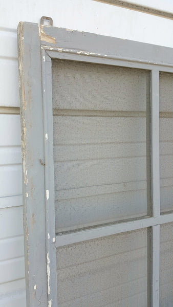 12 Pane Window Screen – Antiquities Warehouse of Grand Traverse