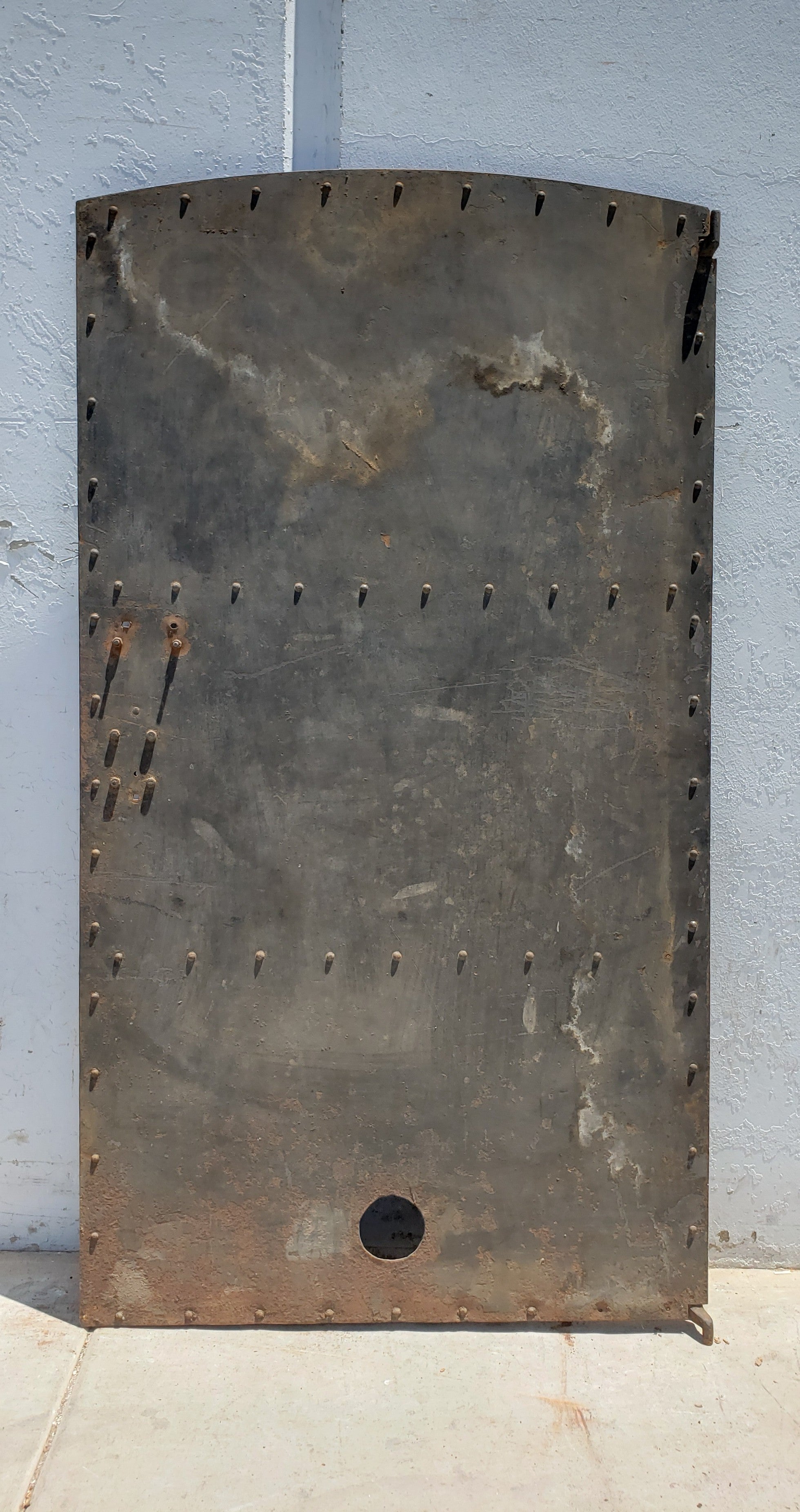 French Iron Metal Single Prison Door – Antiquities Warehouse of Grand ...