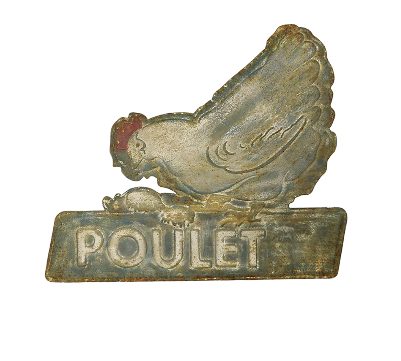 French Chicken Sign – Antiquities Warehouse of Grand Traverse